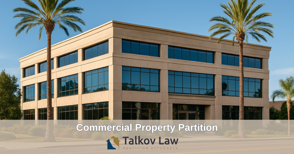 Commercial Property Partition Attorney in California - Talkov Law Partition Attorneys