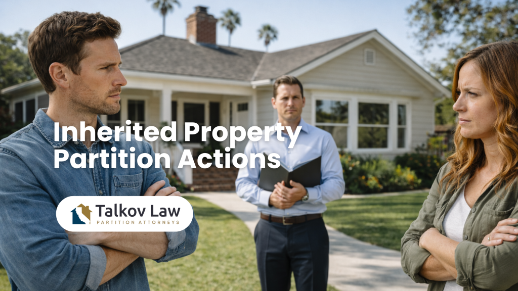 Inherited Property Partition Attorney in California - Talkov Law
