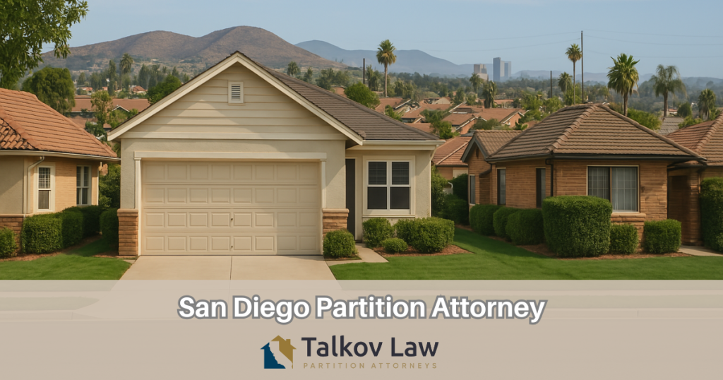 San Diego Partition Lawyer - Talkov Law Partition Attorneys