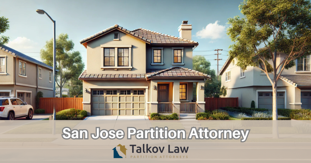 San Jose Partition Lawyer - Talkov Law Partition Attorneys